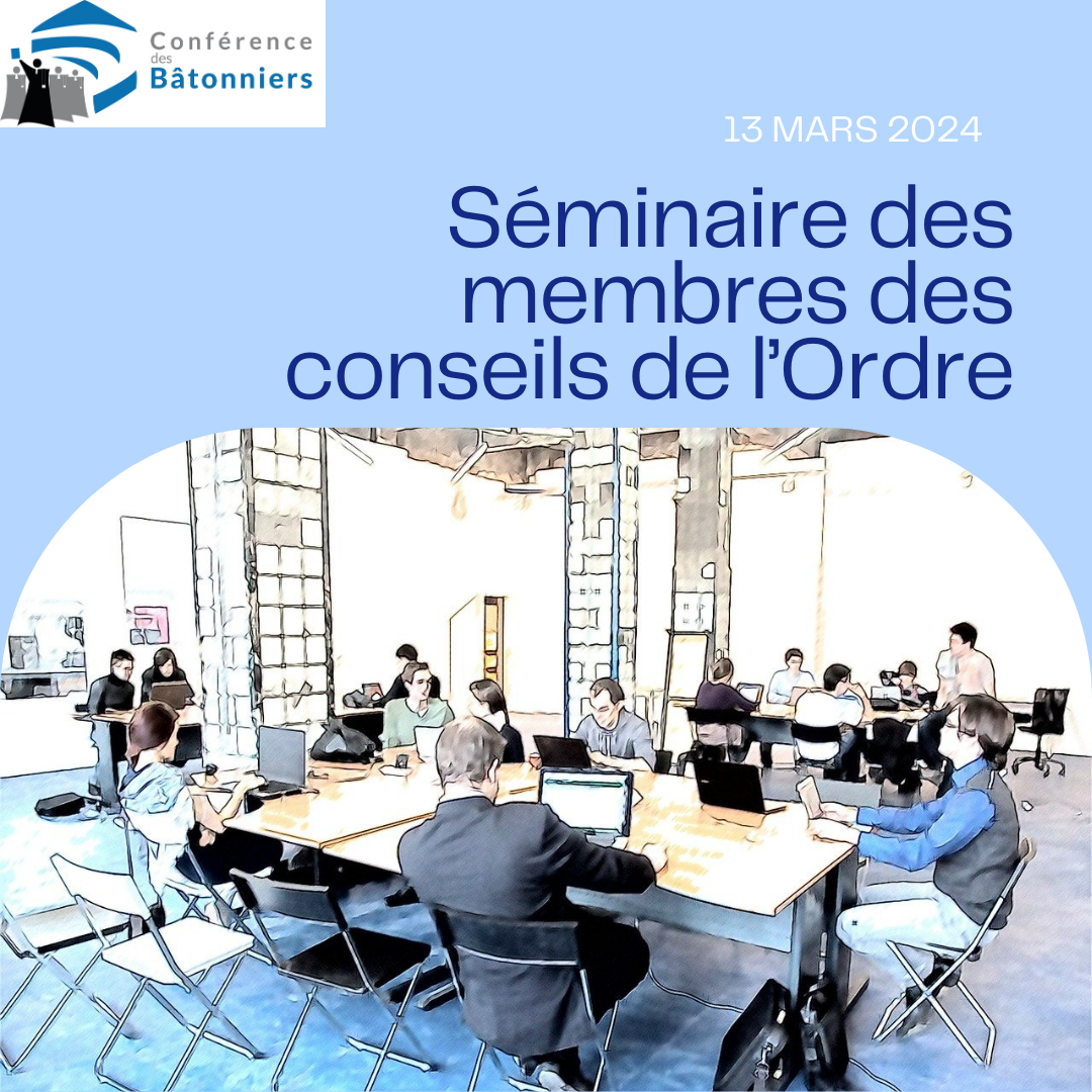 Communiqué de presse : La Conférence des Bâtonniers lance son Premier ...